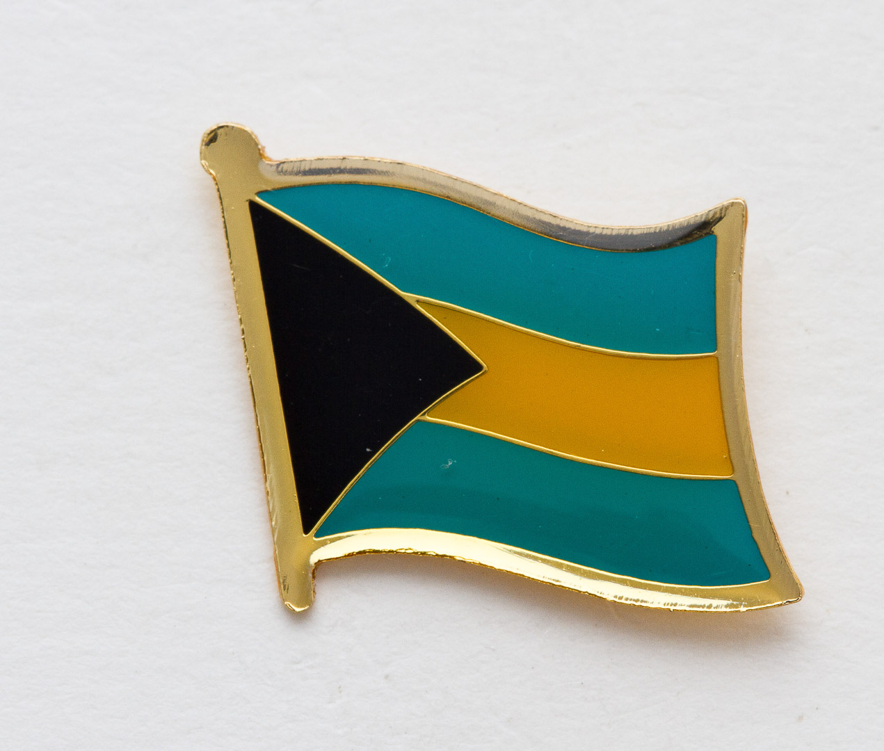 Bahamas Lapel Pin - Flag Matrix
