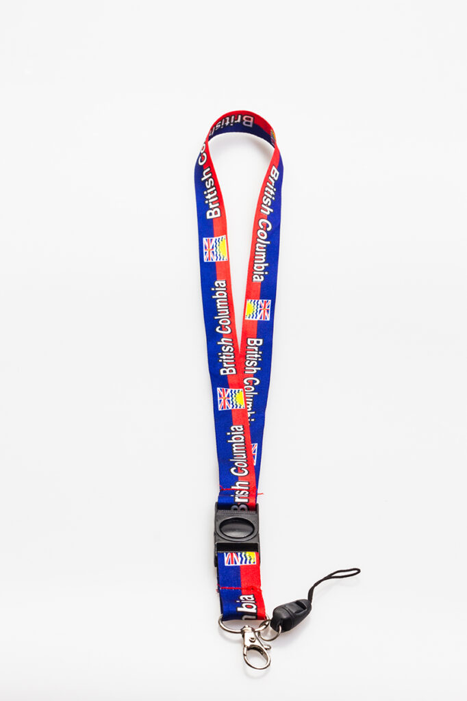 British Columbia Lanyard - Flag Matrix