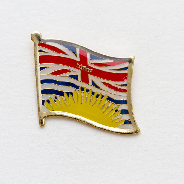 British Columbia Lapel Pin – Flag Matrix