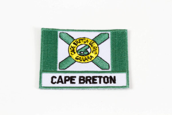 Cape Breton Flag Patch w/ Label - Flag Matrix