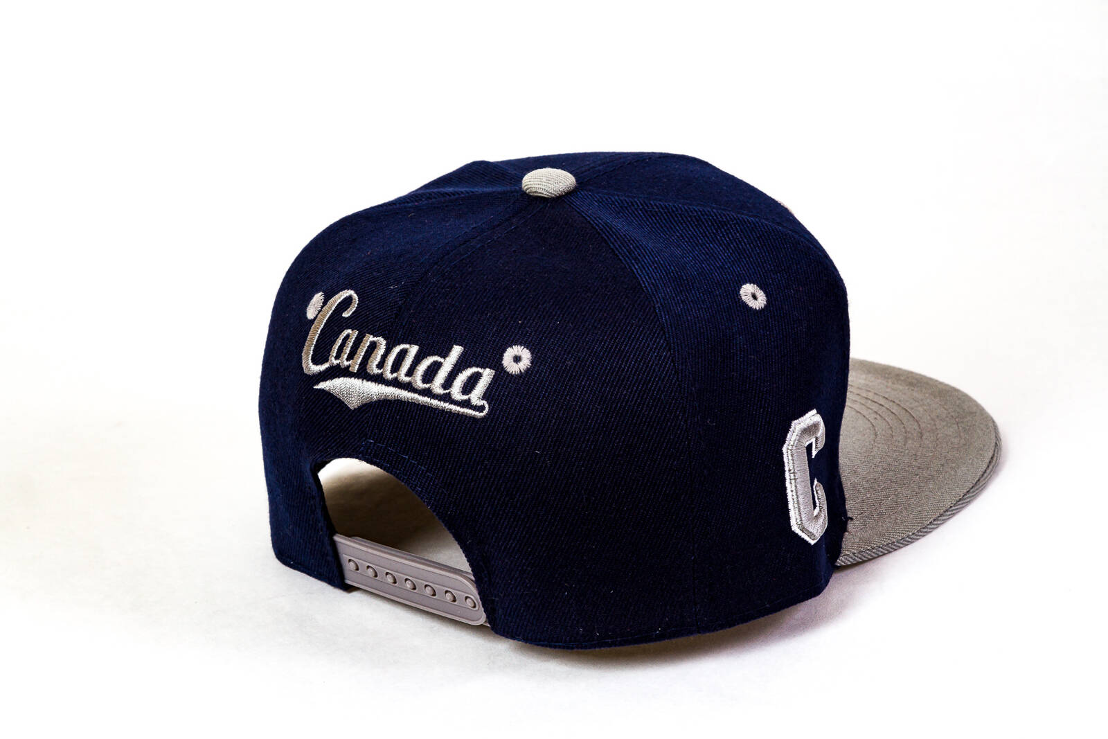 Canada Cap w/ Flat Grey Brim – Flag Matrix