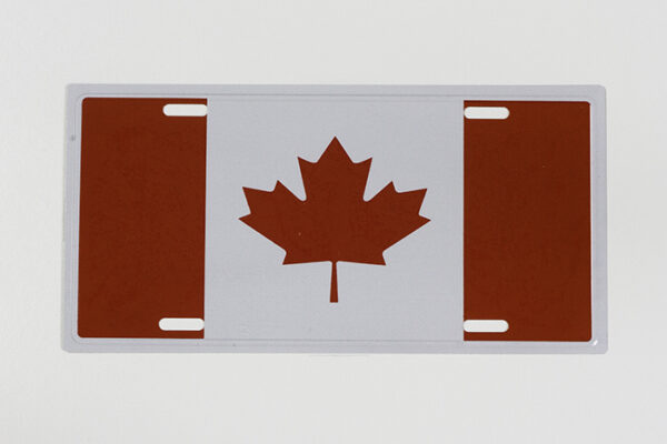 Canada Licence Plate - Flag Matrix