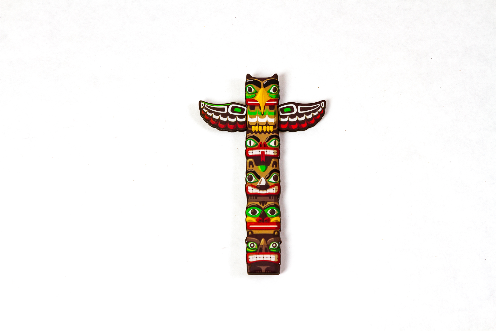 Totem Pole Magnet - Flag Matrix