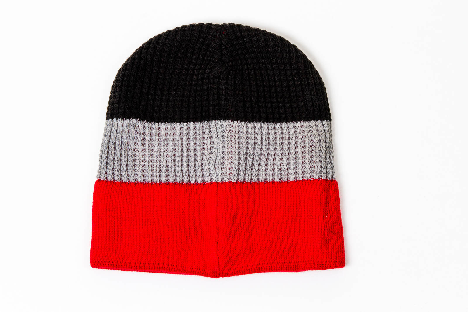 Canada Black|Grey|Red Stripe Beanie Tuque - Flag Matrix