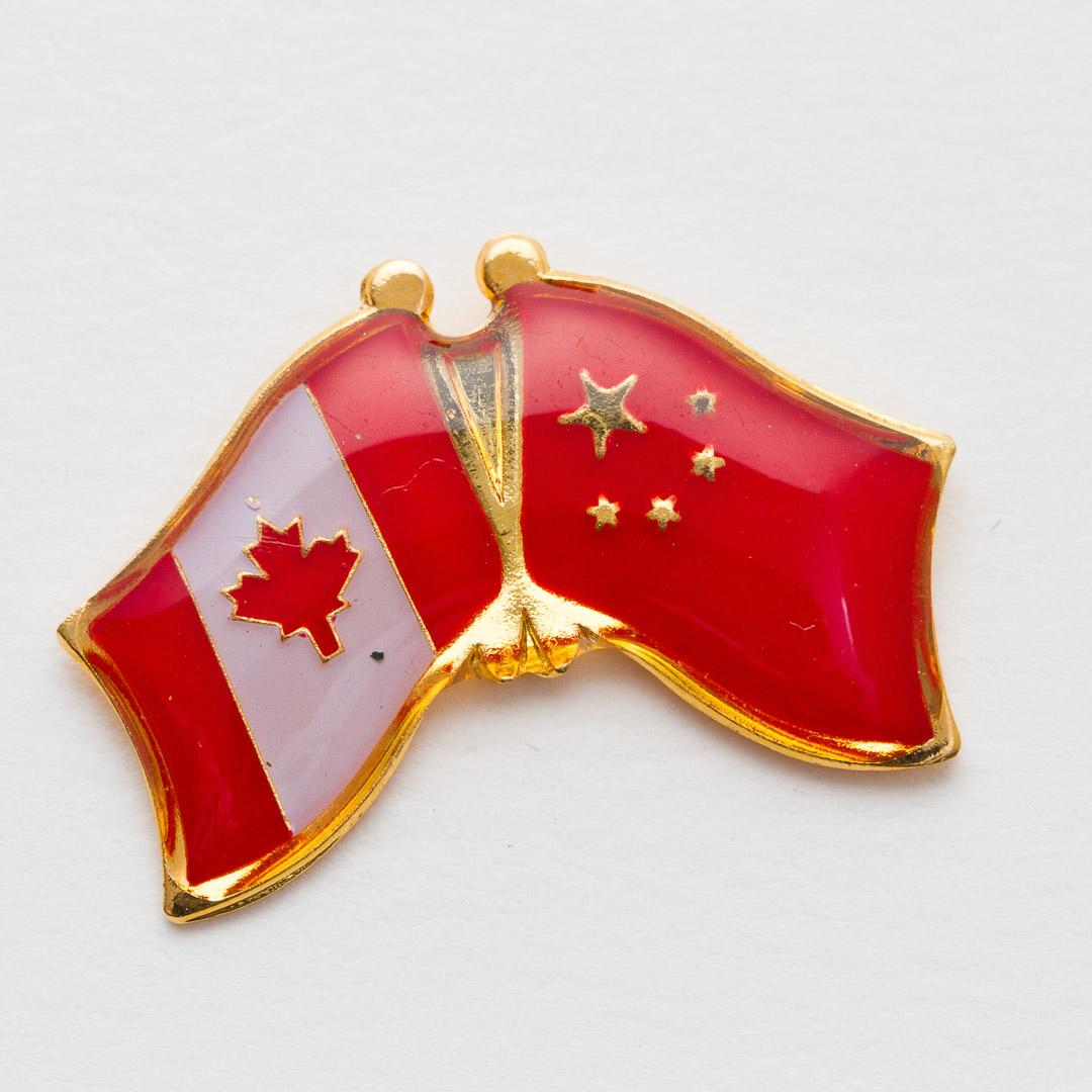 China Friendship Pin - Flag Matrix