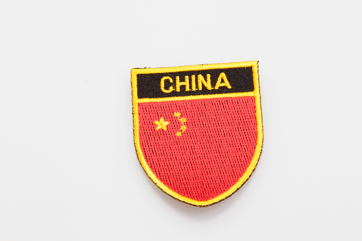 China Shield Patch - Flag Matrix
