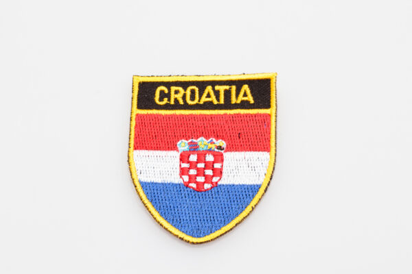 Croatia w/ Crown Shield Patch - Flag Matrix