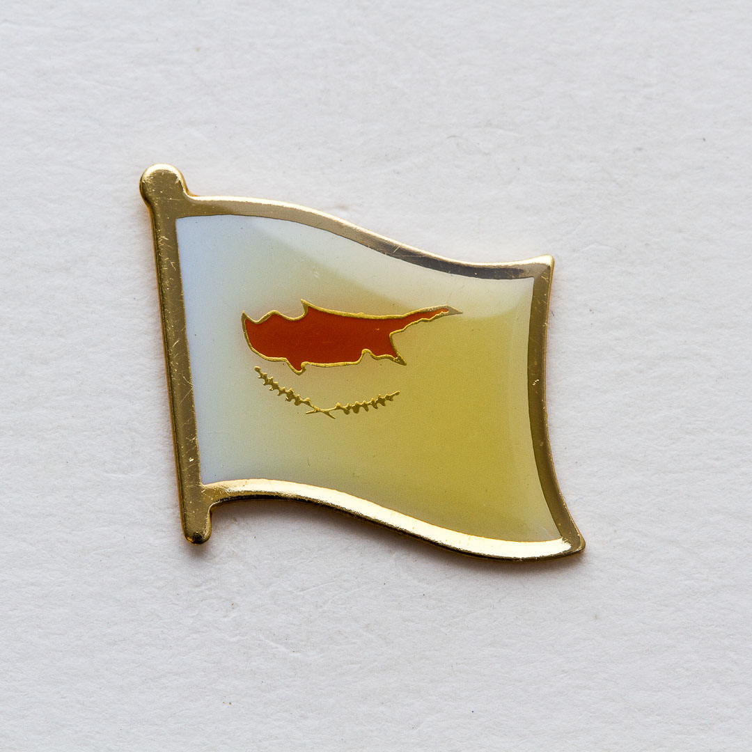 Cyprus Lapel Pin - Flag Matrix