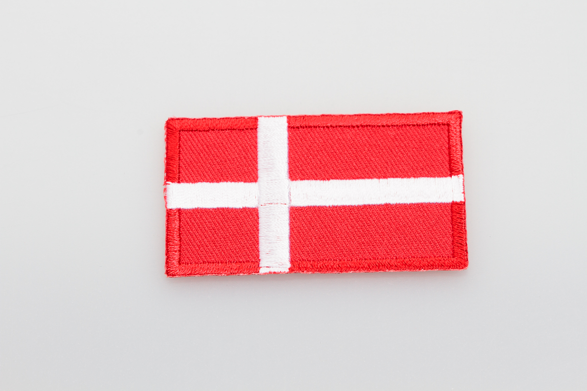 Denmark Flag Patch – Flag Matrix