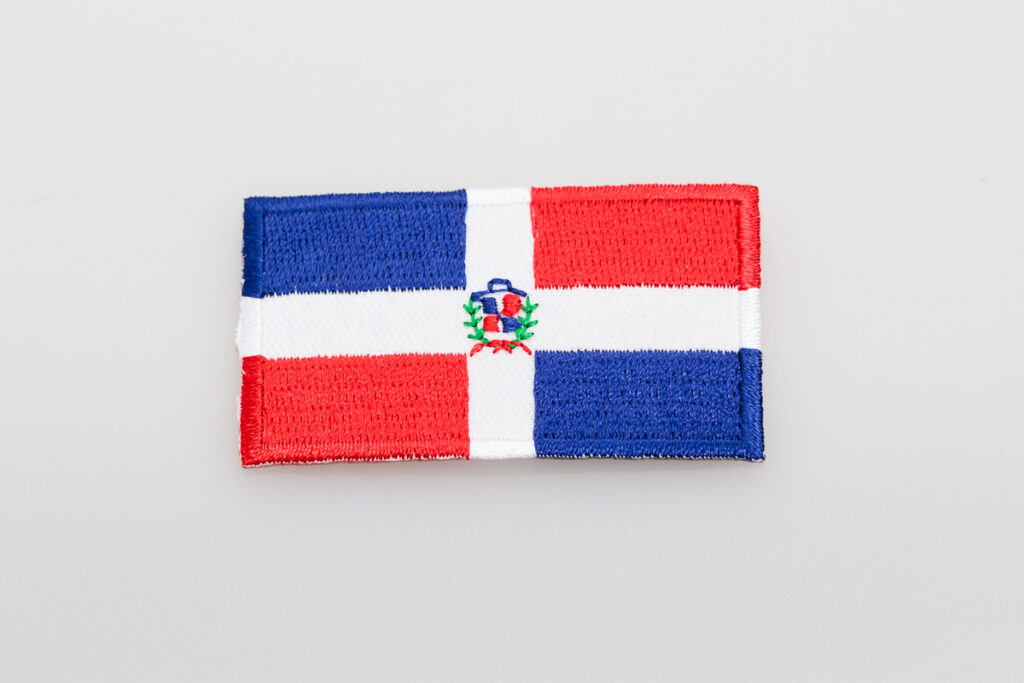 Dominican Republic Flag Patch - Flag Matrix
