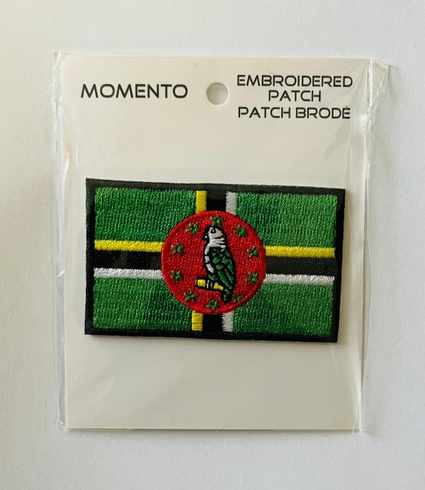 Dominica Flag Patch - Flag Matrix