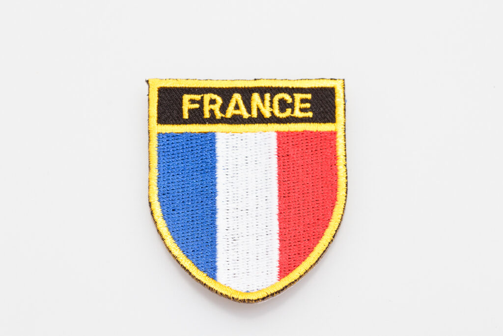 France Shield Patch - Flag Matrix