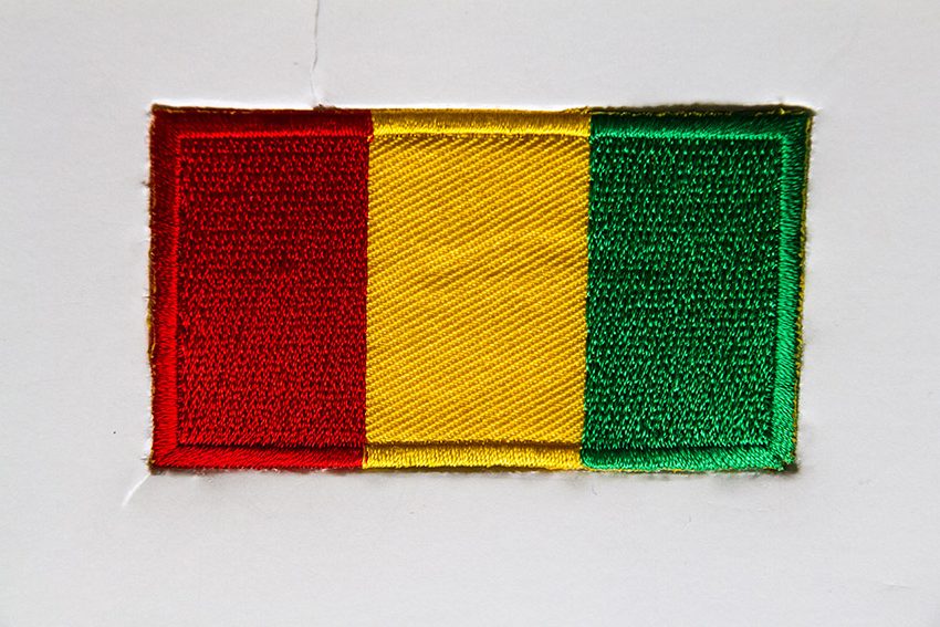 Guinea Flag Patch - Flag Matrix