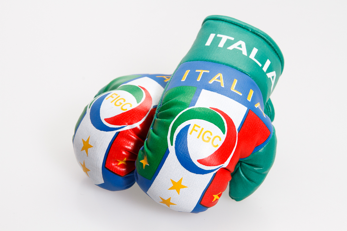 Italy (logo) Boxing Gloves - Flag Matrix
