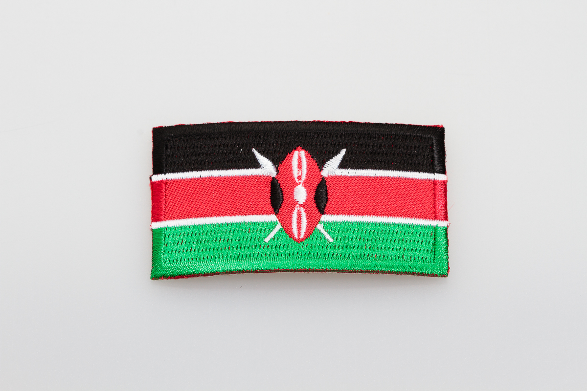 Kenya Flag Patch – Flag Matrix