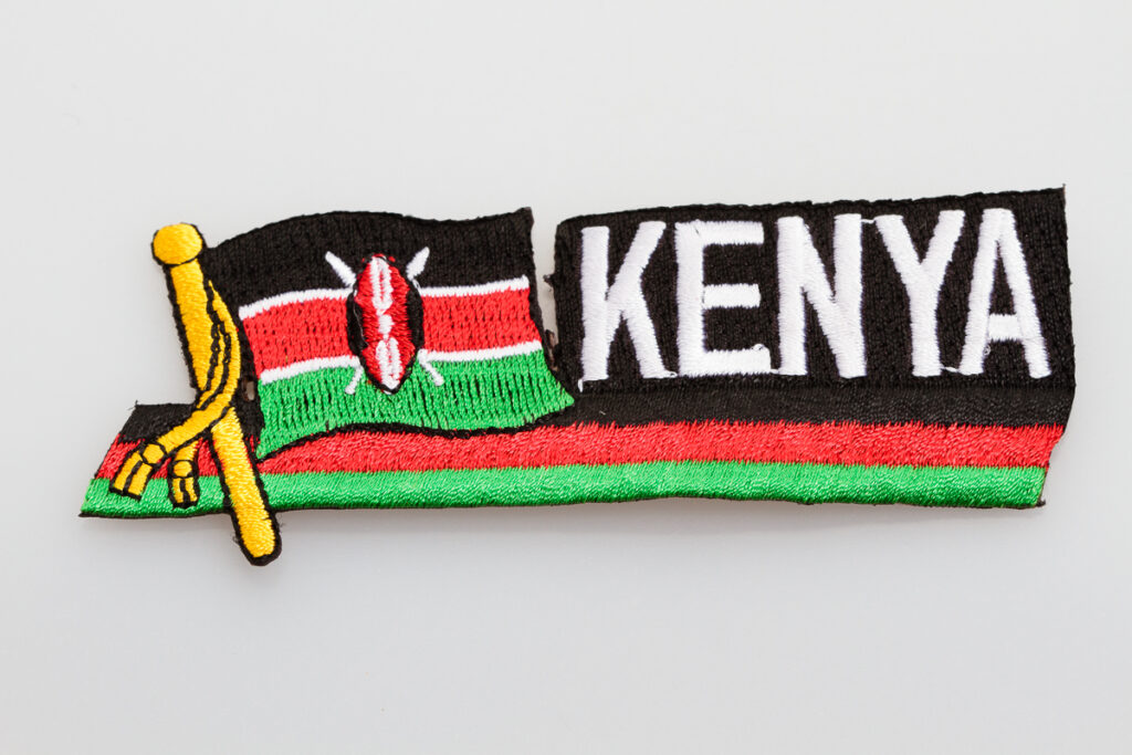 Kenya Sidekick Patch – Flag Matrix