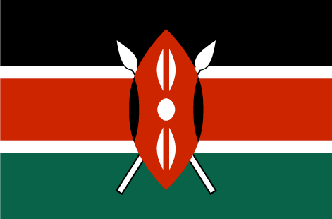 Kenya 36x60 Flag - Flag Matrix