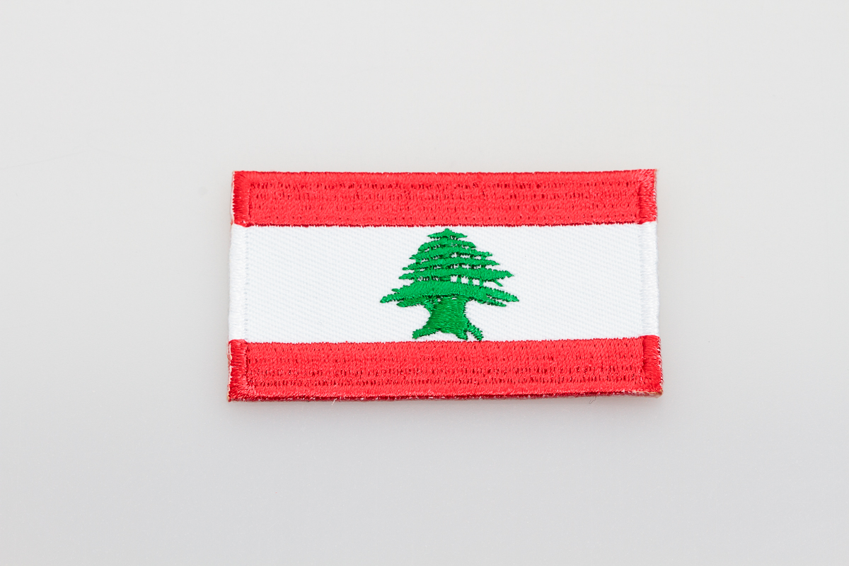 Lebanon Flag Patch – Flag Matrix
