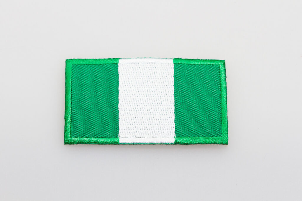 Nigeria Flag Patch – Flag Matrix