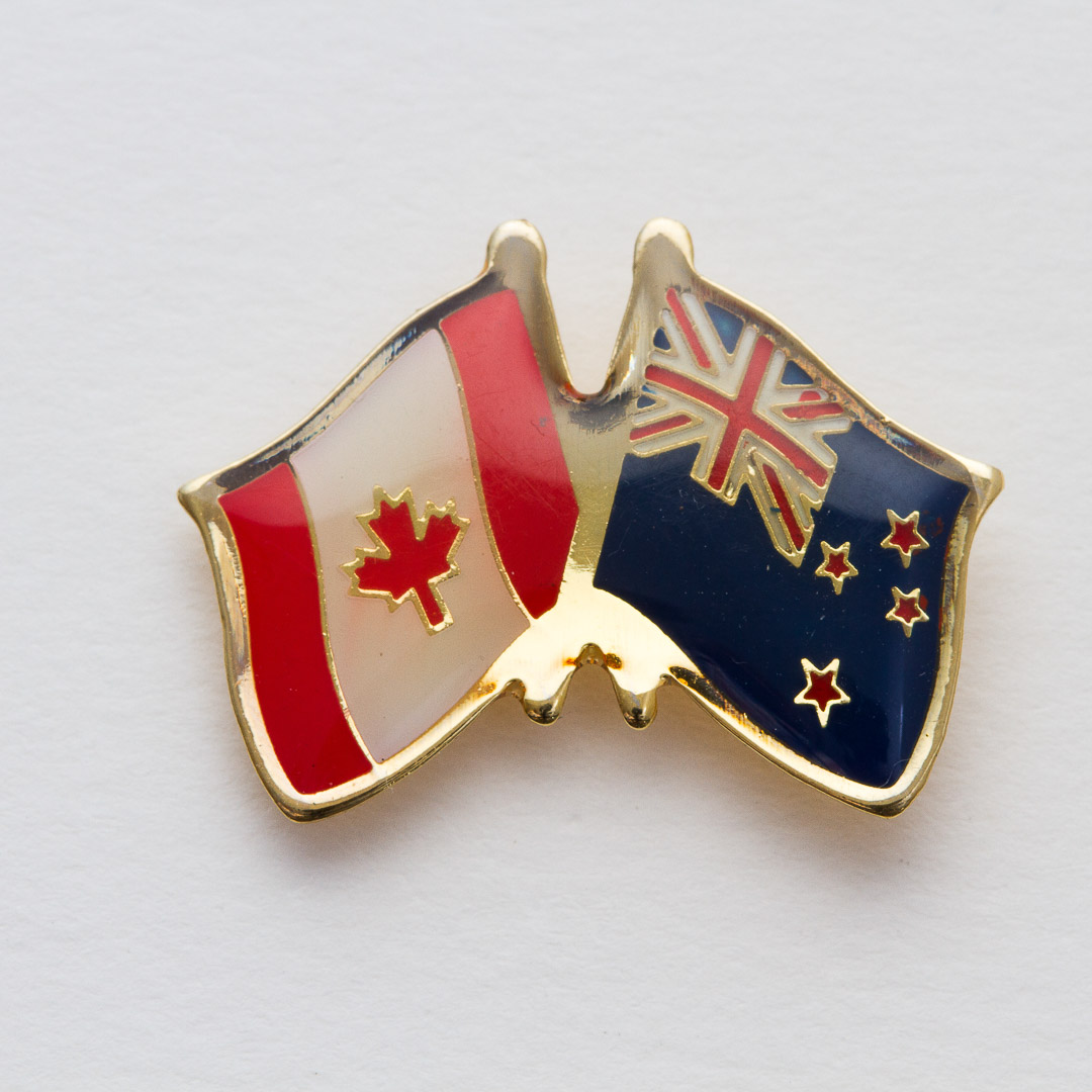 New Zealand Friendship Pin – Flag Matrix