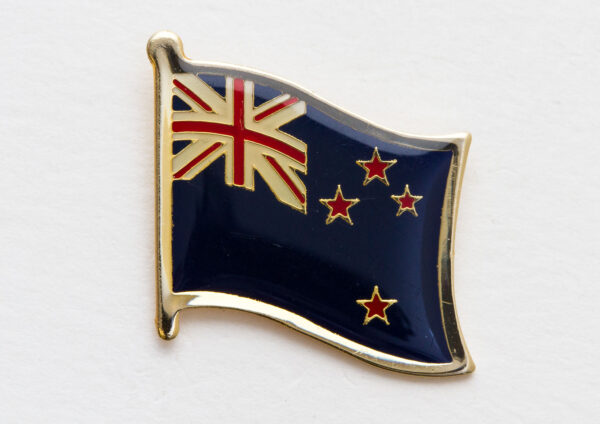 New Zealand Lapel Pin - Flag Matrix