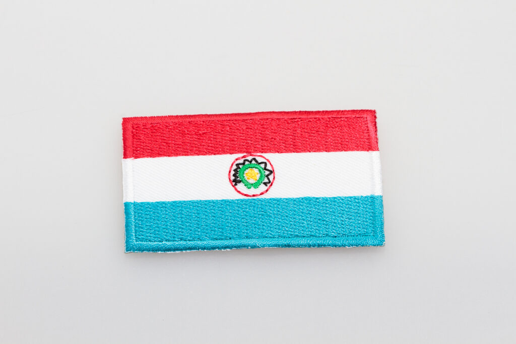 Paraguay Flag Patch – Flag Matrix