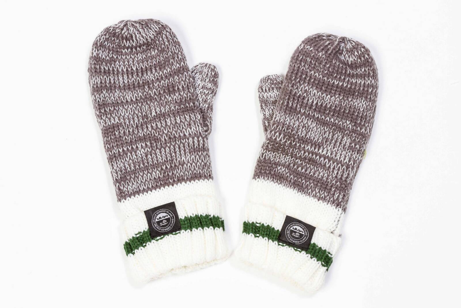 Prince Edward Isalnd Pepper Grey Mitts w/ Green Trim – Flag Matrix