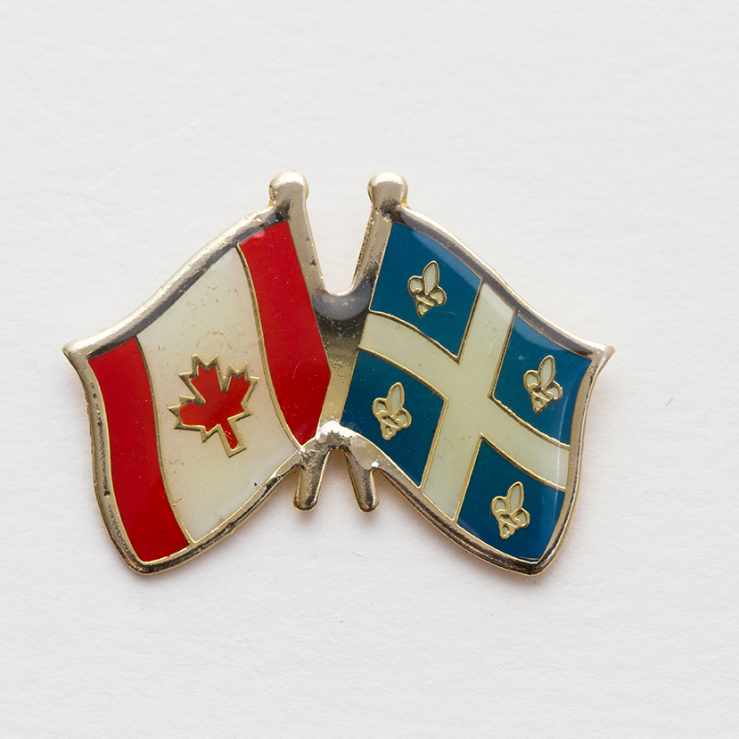 Quebec Friendship Pin – Flag Matrix