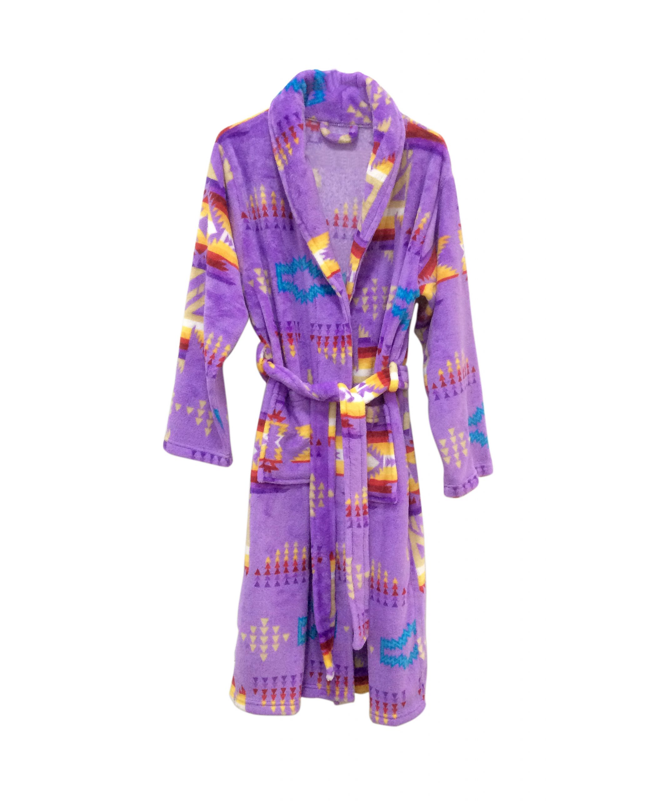 Purple Robe – (With Collar) – Adults – Flag Matrix