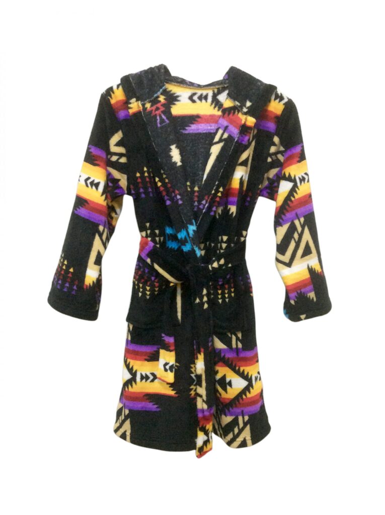 Black Robe- (With Hood) – Kids – Flag Matrix