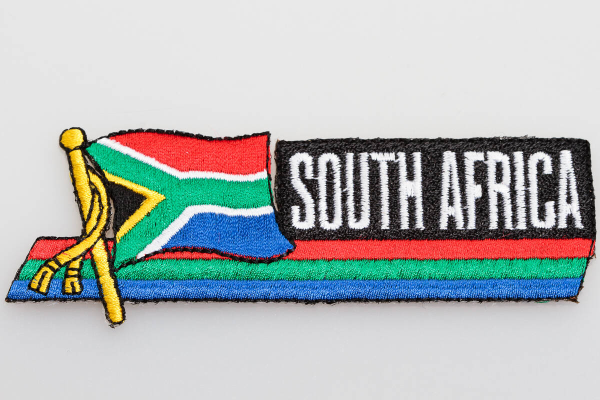 South Africa Sidekick Patch – Flag Matrix