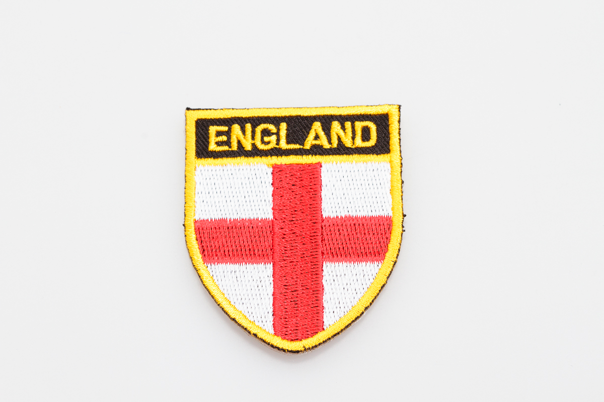 St. George Cross Shield Patch - Flag Matrix