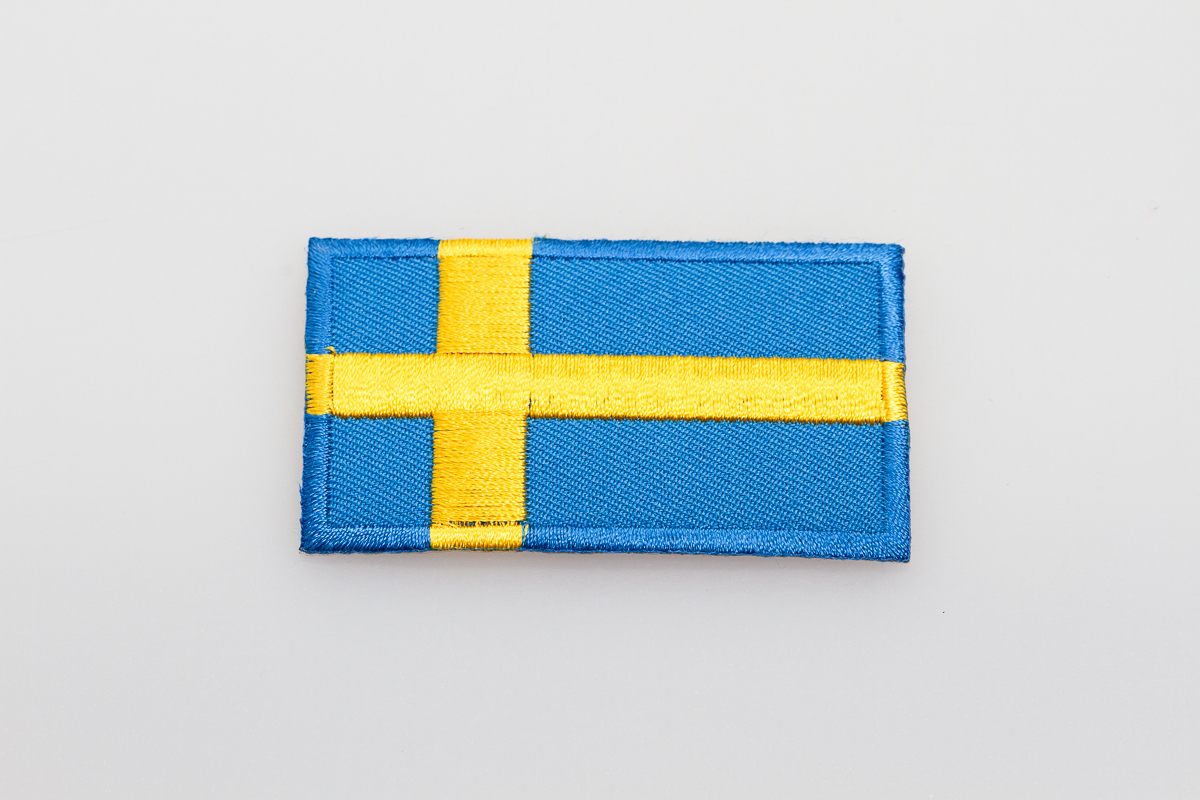 Sweden Flag Patch - Flag Matrix
