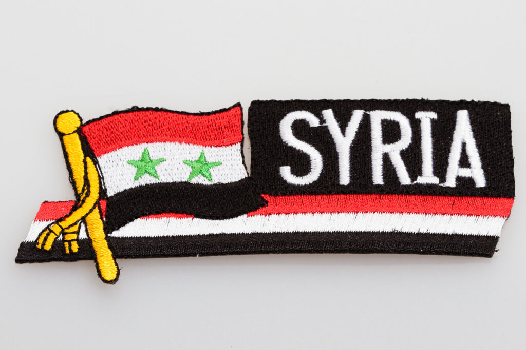 Syria Sidekick Patch – Flag Matrix