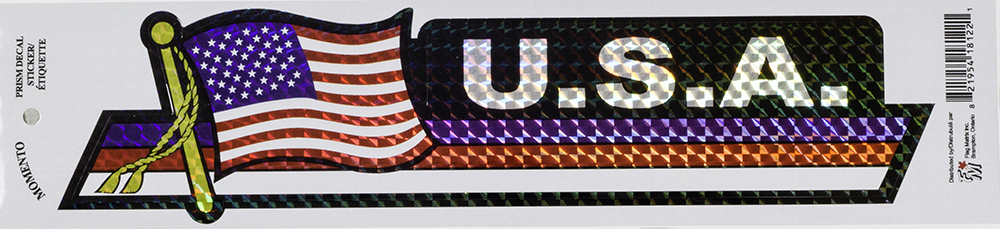 United States Bumper Sticker – Flag Matrix