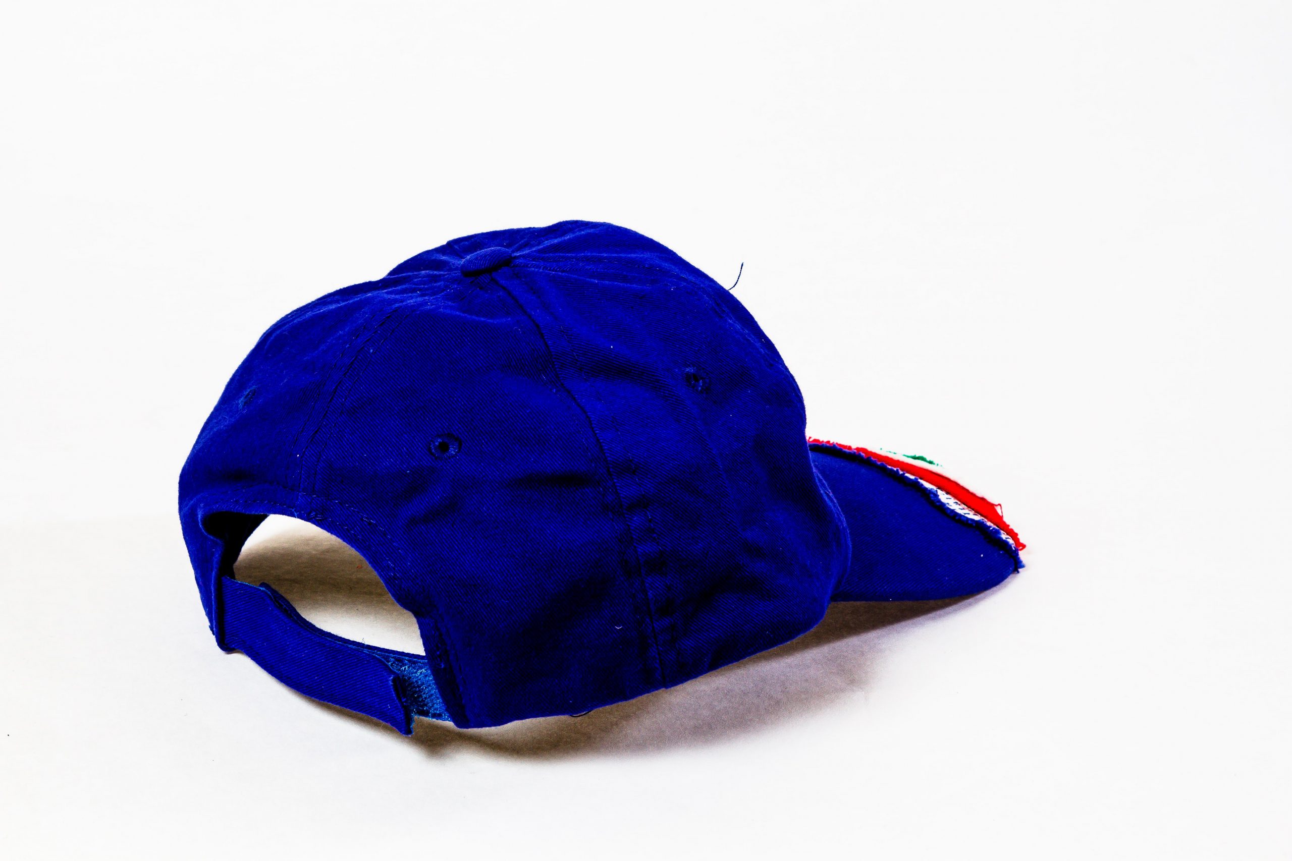 Italy Newsprint Style Baseball Cap - Flag Matrix
