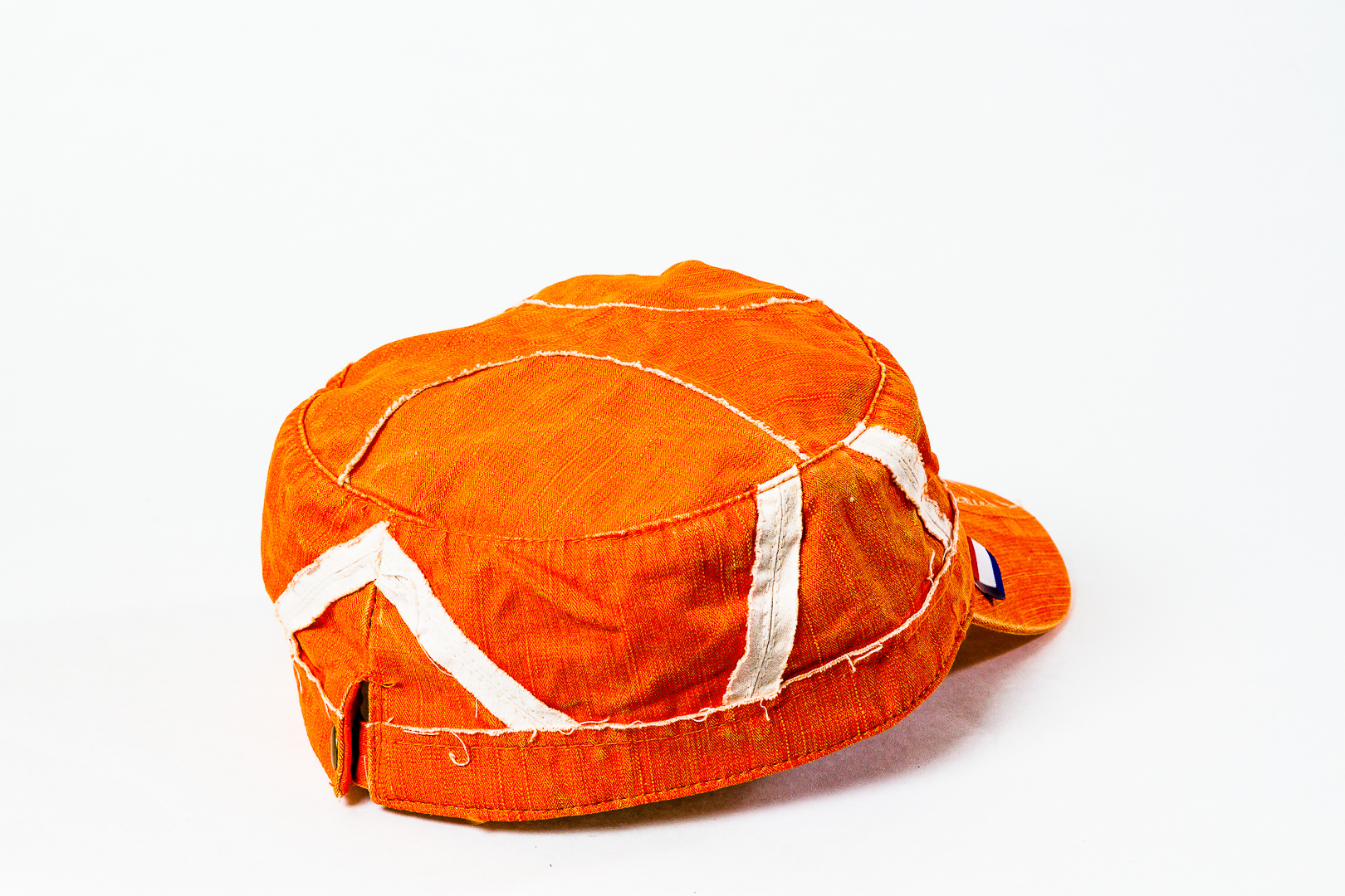 Holland Distressed Military Style Cap - Flag Matrix