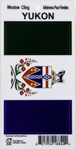 Yukon Window Cling - Flag Matrix