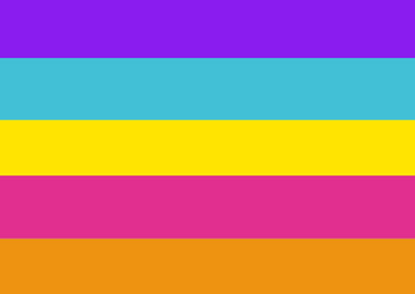 Gender Non-Binary 4x6 Flag - Flag Matrix