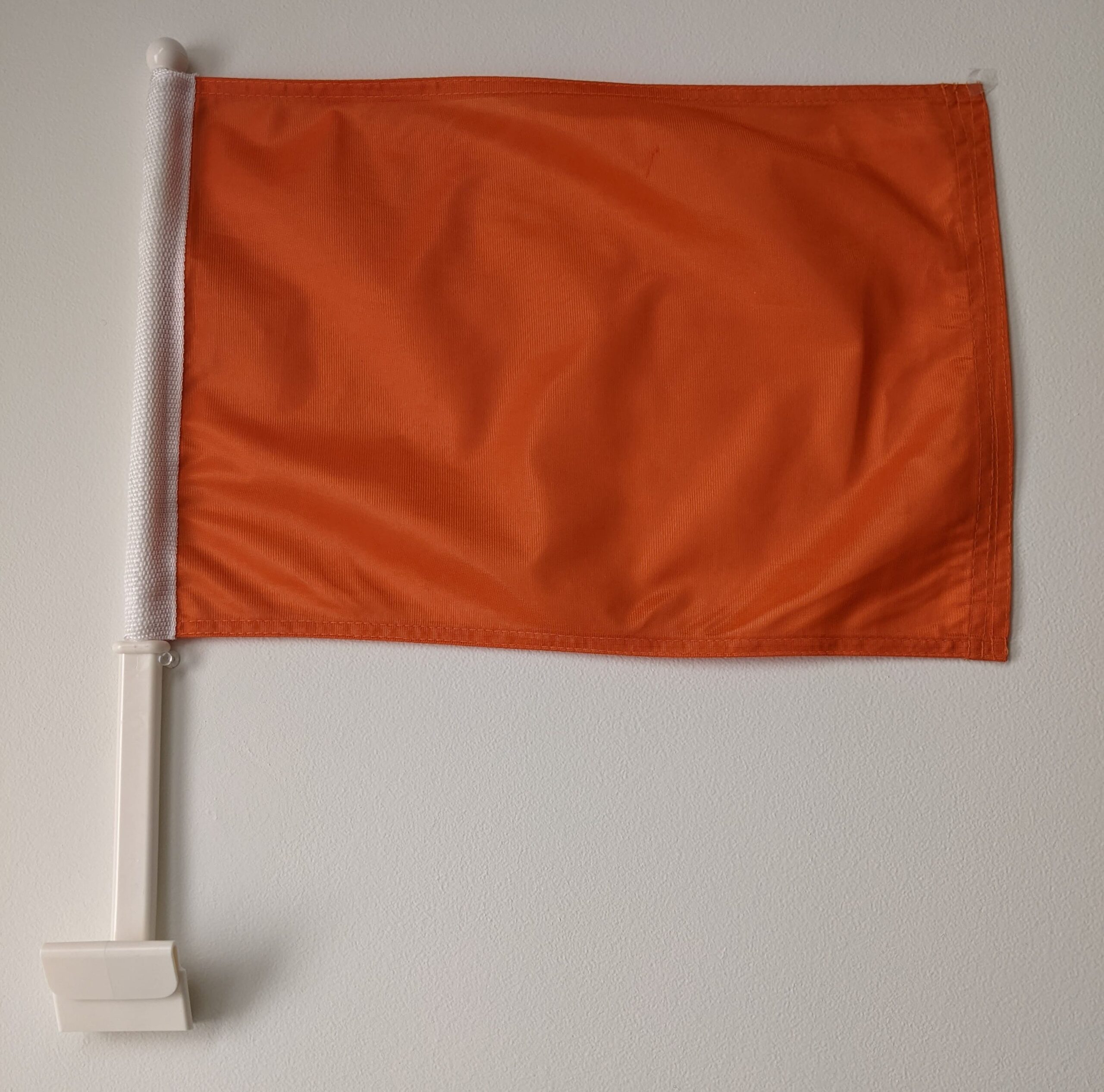 Orange 12×18 Car Flag (Copy) – Flag Matrix