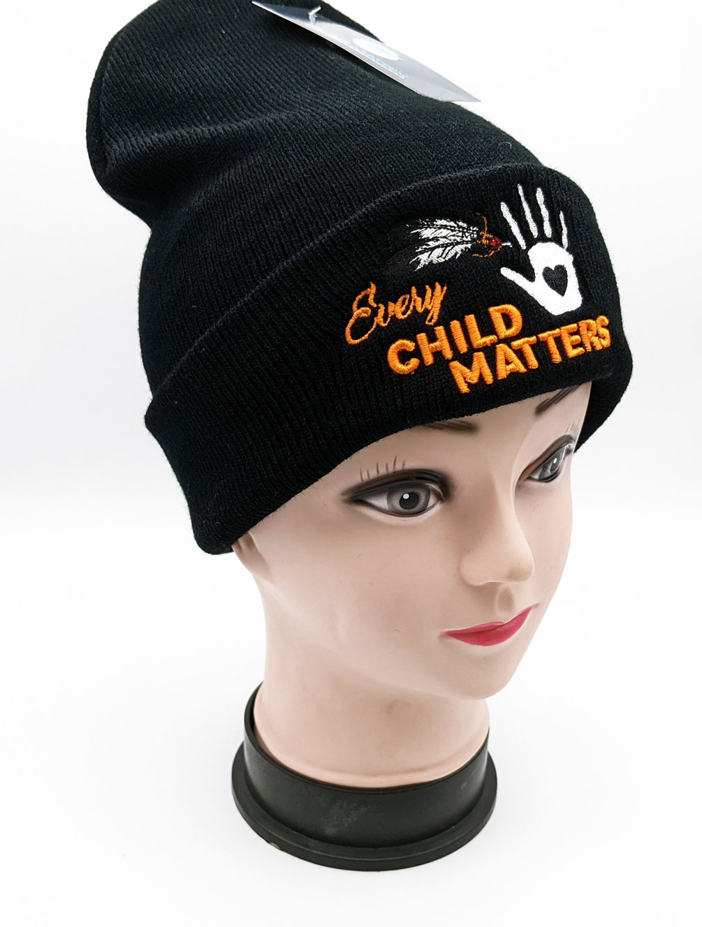 Every Child Matters (Feather and Hand) Tuque - Flag Matrix