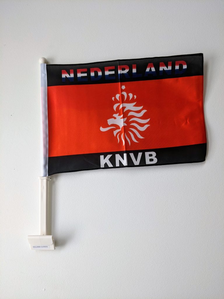 Netherlands Logo Car Flag - Flag Matrix