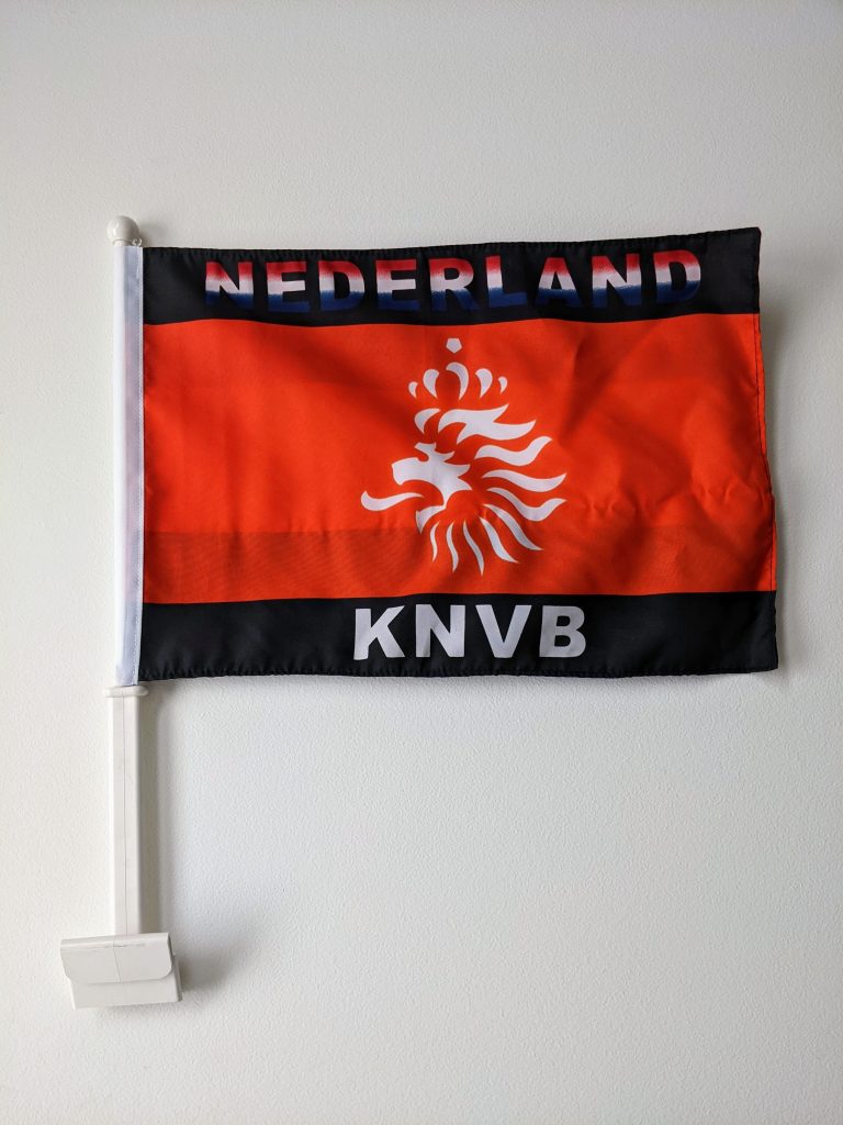 Netherlands Logo Double Sided Car Flag – Flag Matrix