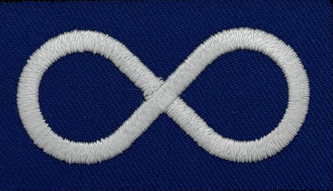 Metis (Blue) Flag Patch - Flag Matrix