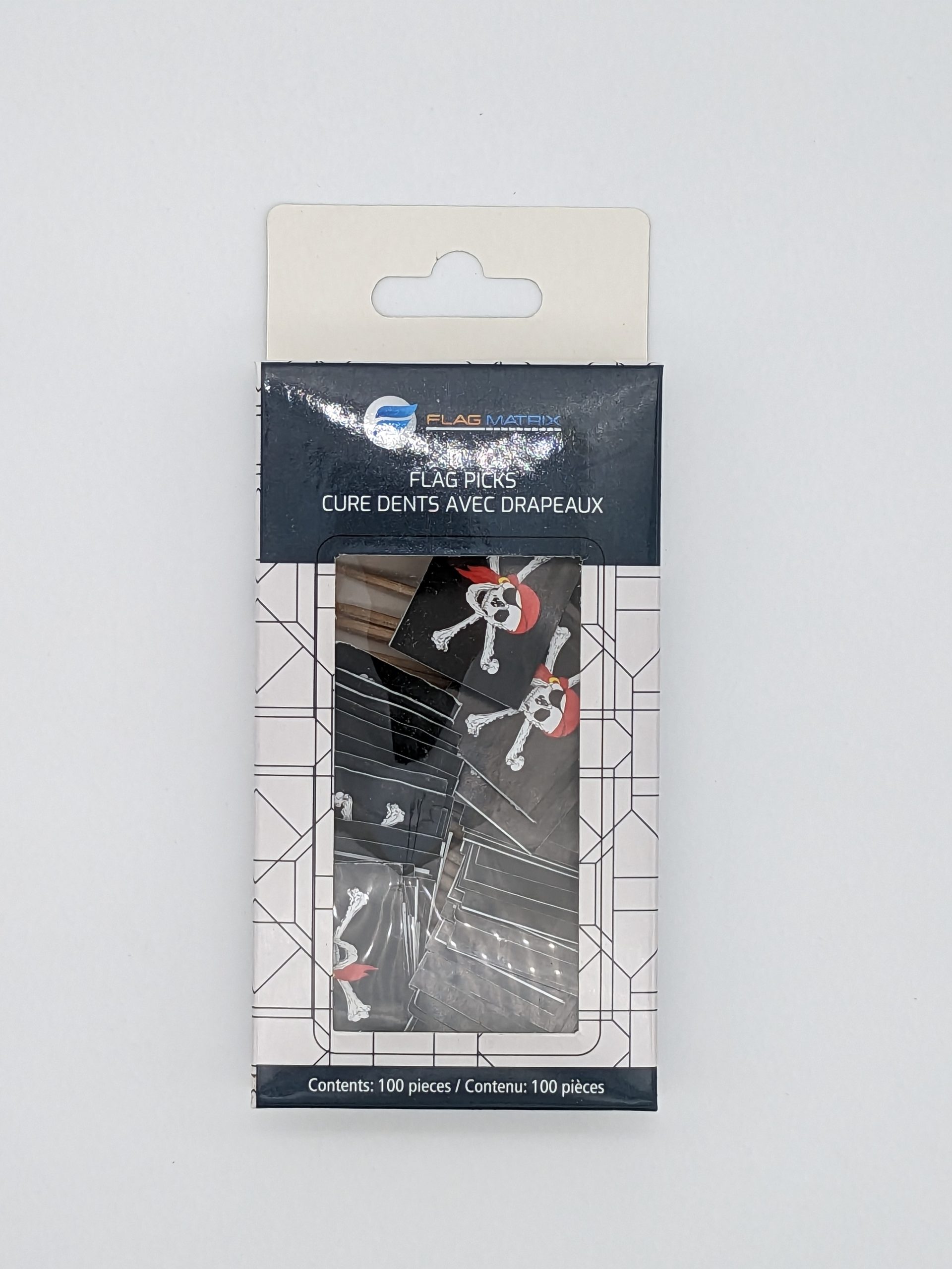 Pirate w/ Red Scarf Toothpick Flag (100 Pack) – Flag Matrix