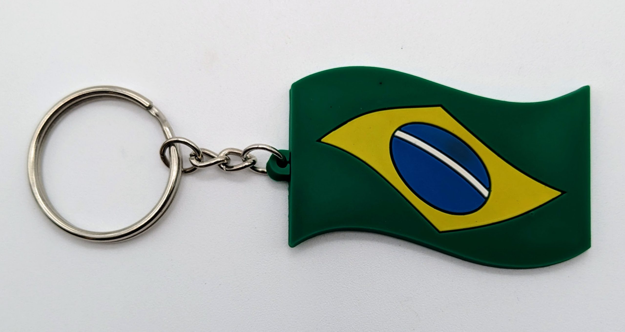Brazil Flag keychain - Flag Matrix