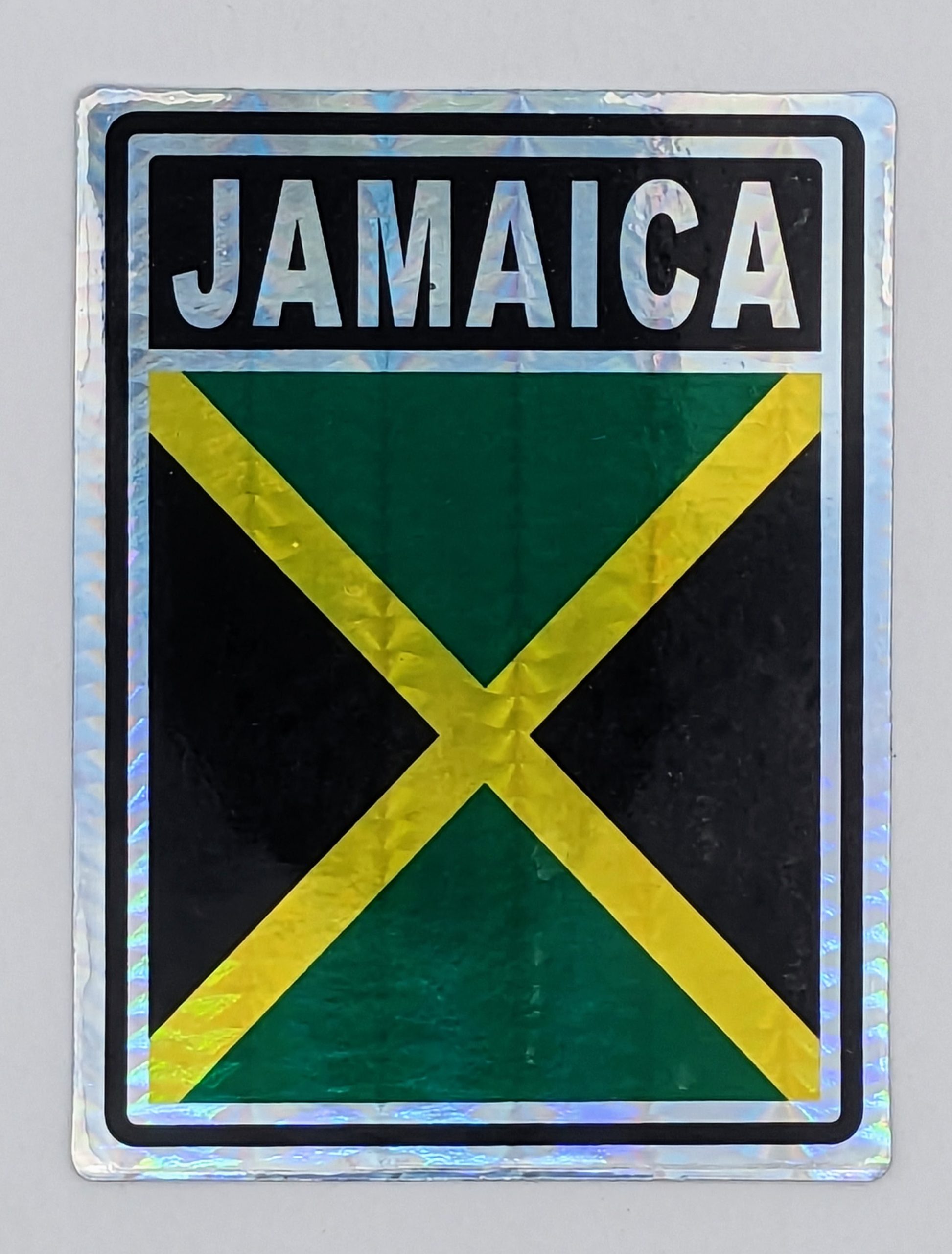 Jamaica 3x4 Sticker - Flag Matrix