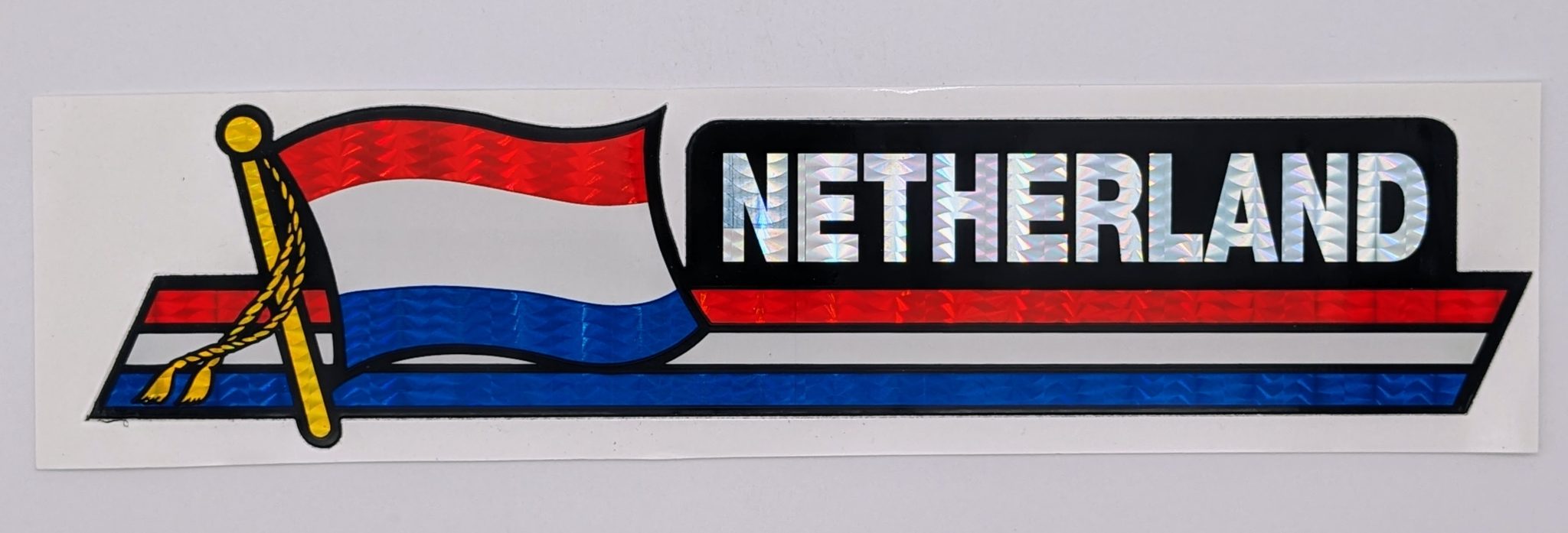 Netherlands Bumper Sticker - Flag Matrix