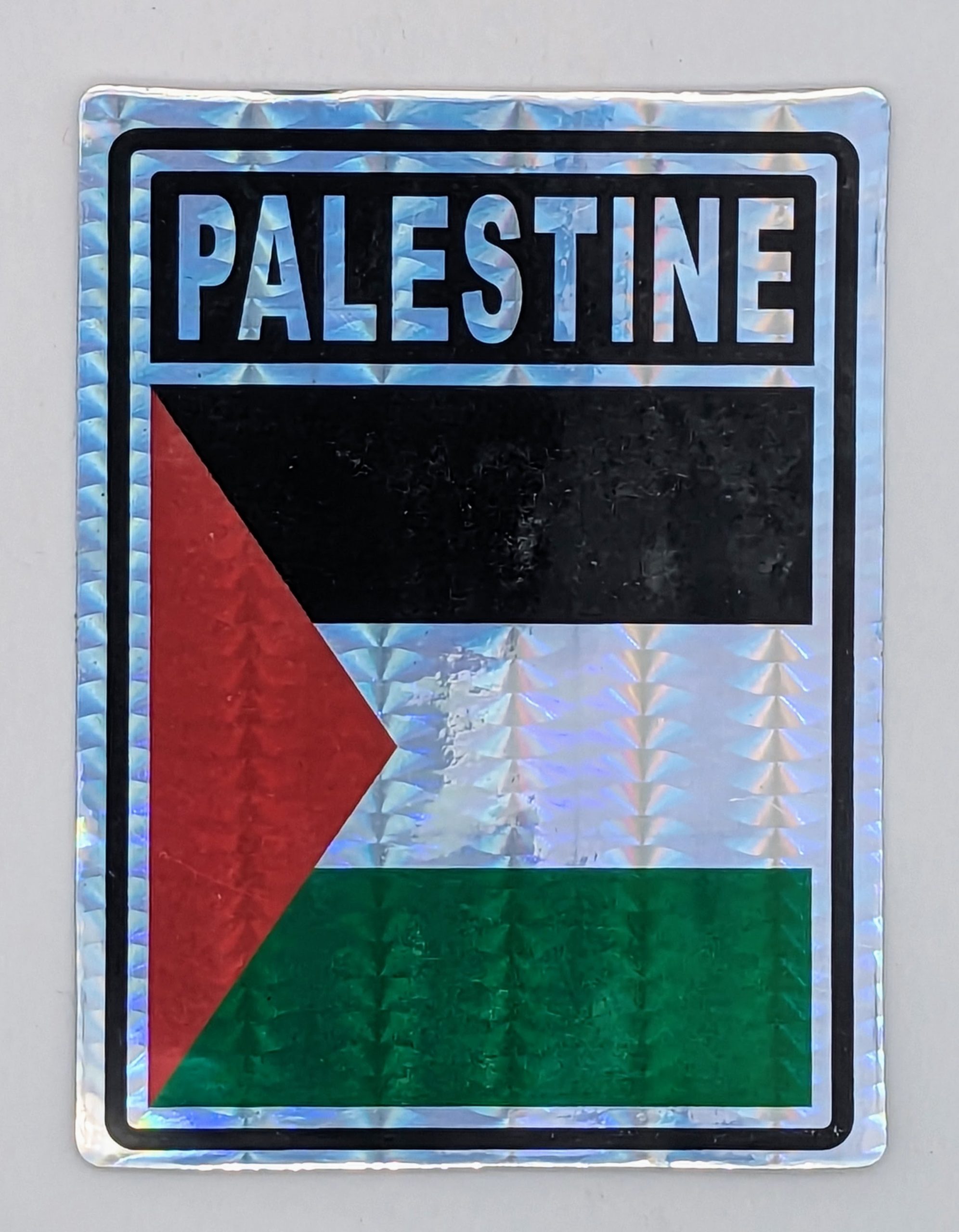 Palestine 3x4 Sticker - Flag Matrix
