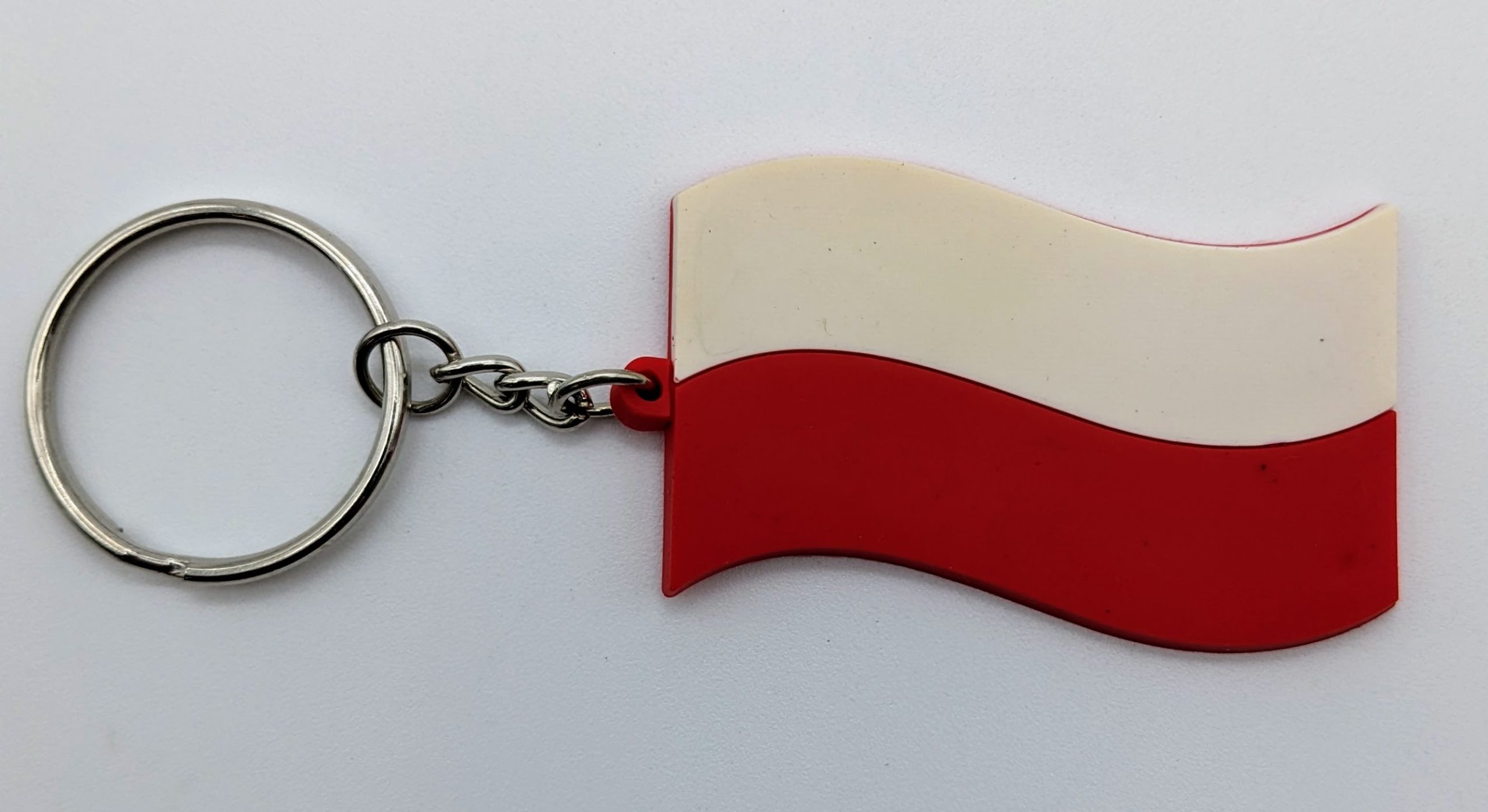 Poland Flag keychain - Flag Matrix